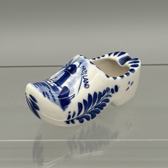 Delft | Art | Vintage Delft Holland Hand Painted Blue Ceramic Windmill ...